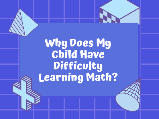 Dropkick Math helps children having an issue learning math.